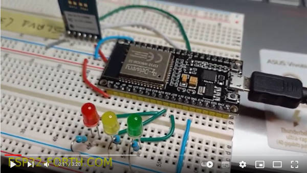 VIDEO: compiler un programme avec ESP32Forth